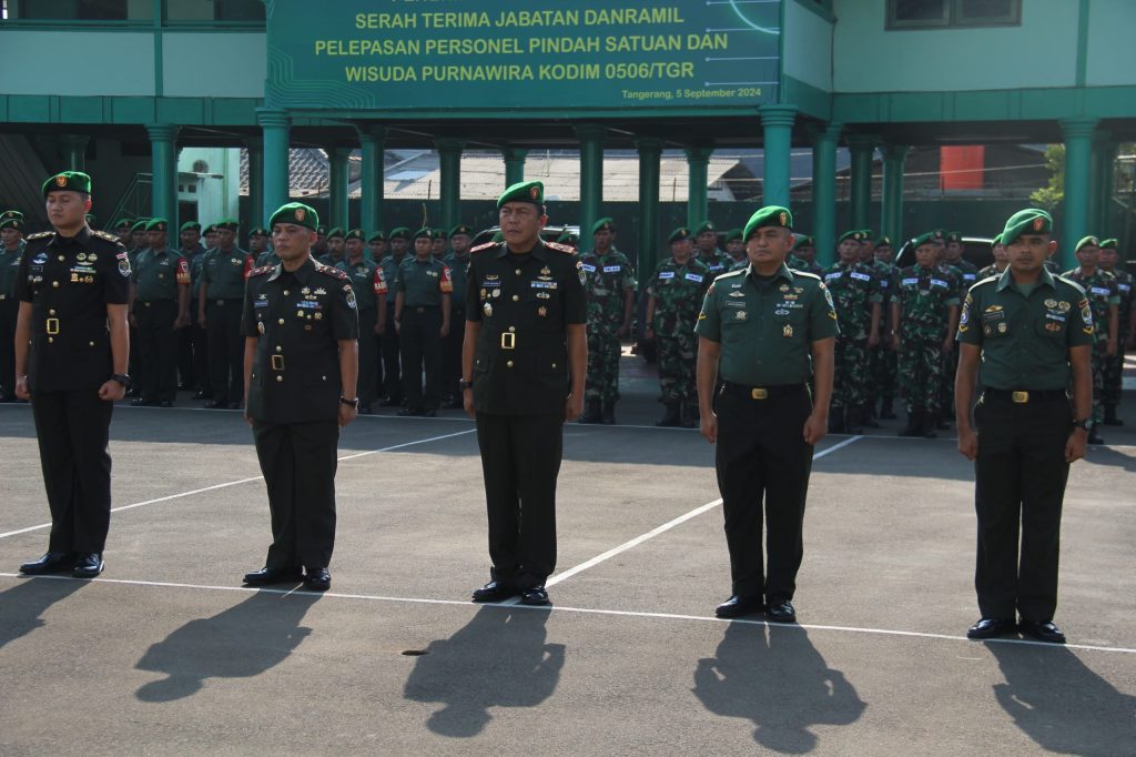 Resmi Jabat Danramil 01/Tangerang, Mayor Inf Jefriansen Sipayung Siap ...
